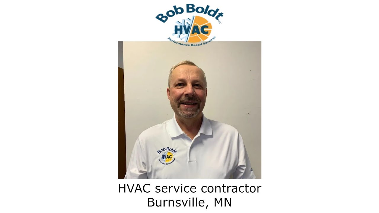 HVAC service contractor Burnsville, MN - Bob Boldt HVAC - YouTube