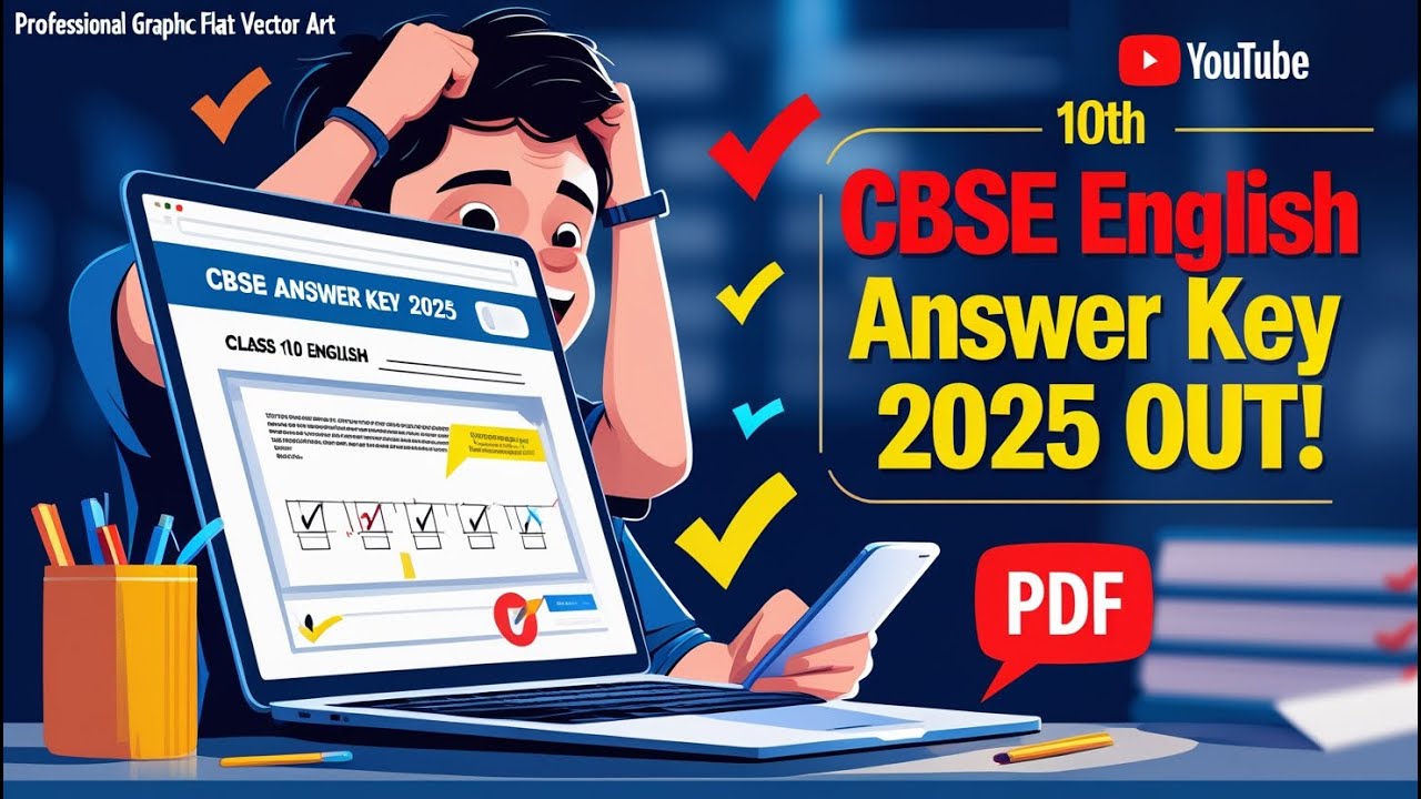 🚨 CBSE Class 10 English Answer Key 2025 OUT! Download PDF Now! 📥 - YouTube
