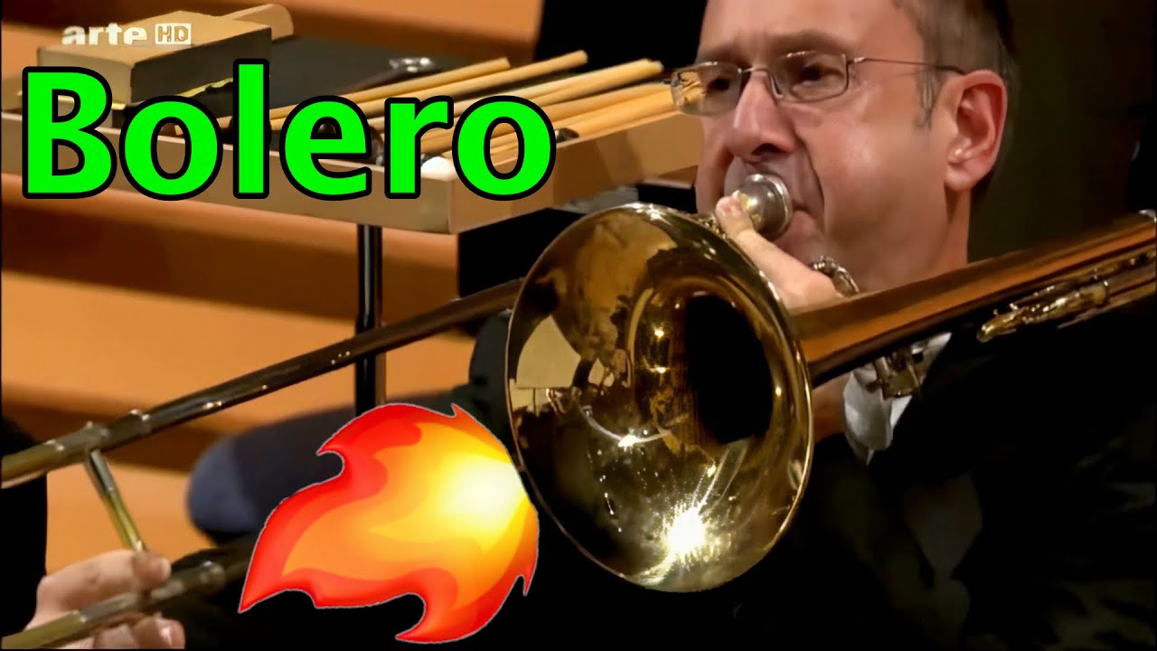 Trombone Excerpt: Bolero - Played by Ian Bousfield - YouTube