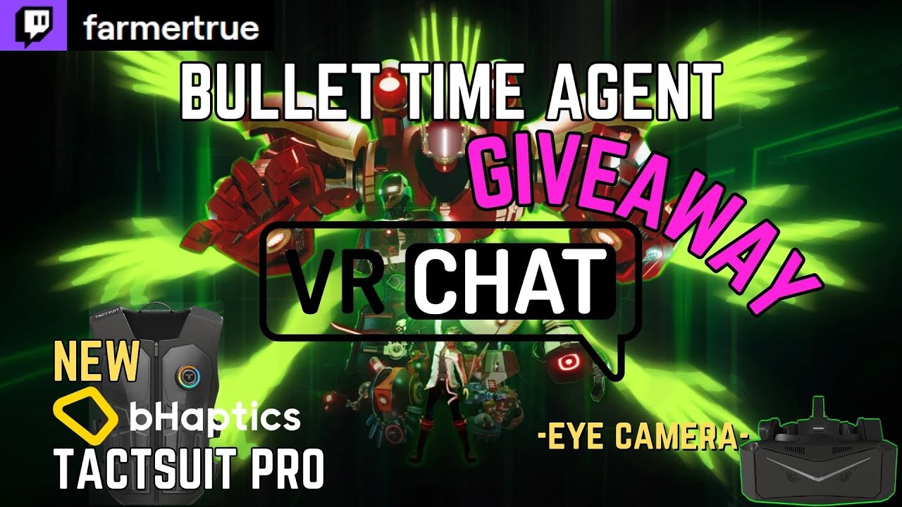 GIVEAWAY! This is Too Good to be in VRChat! Bullet Time Agent! NEW ...