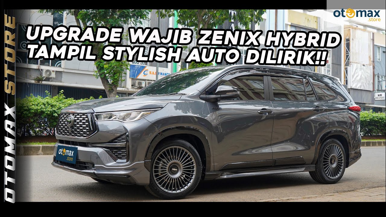 MODIFIKASI INNOVA ZENIX Q HYBRID, BIKIN KAGUM PAKAI VELG ROTIFORM GRZ ...
