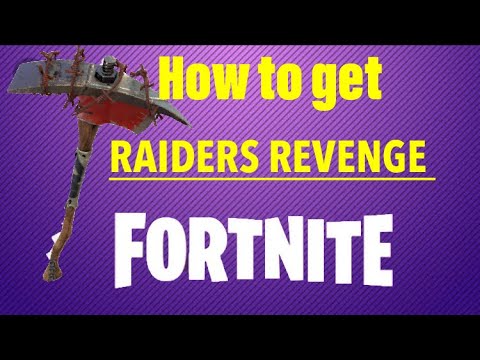 HOW TO GET RAIDERS REVENGE ON FORTNITE - YouTube