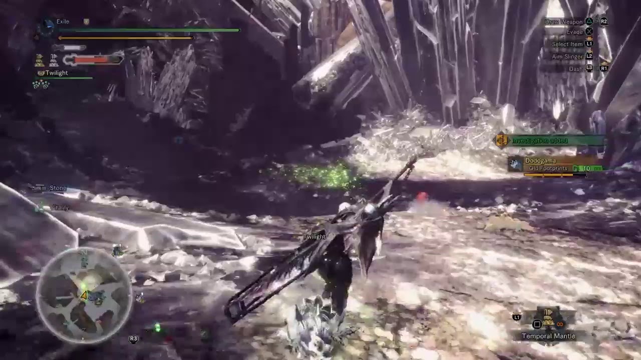 The Wolf Live PS4 Monster hunter world Iceborne finishing optionals ...