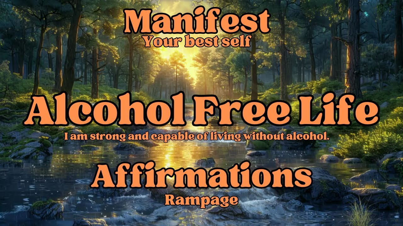 Alcohol-Free Life | Manifest your best self | Rampage | Subliminal | 10 ...