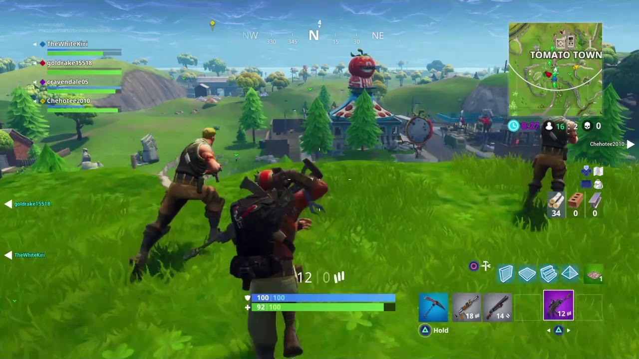 Fortnite Teamwork WIN - YouTube