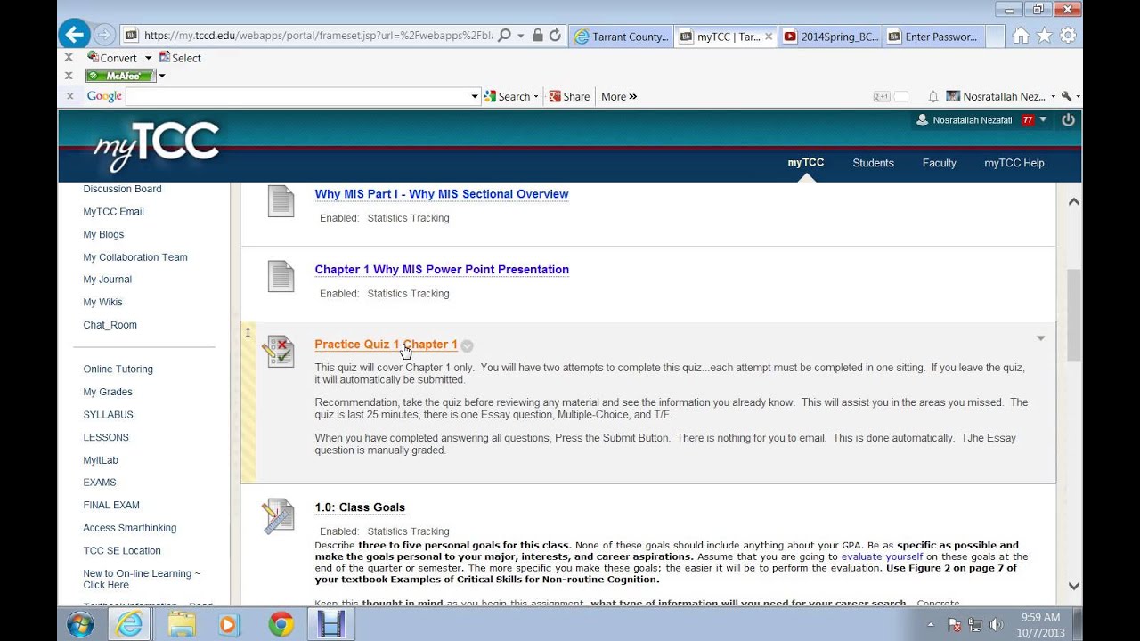 2014Spring BCIS Online schedule clip 03 - YouTube
