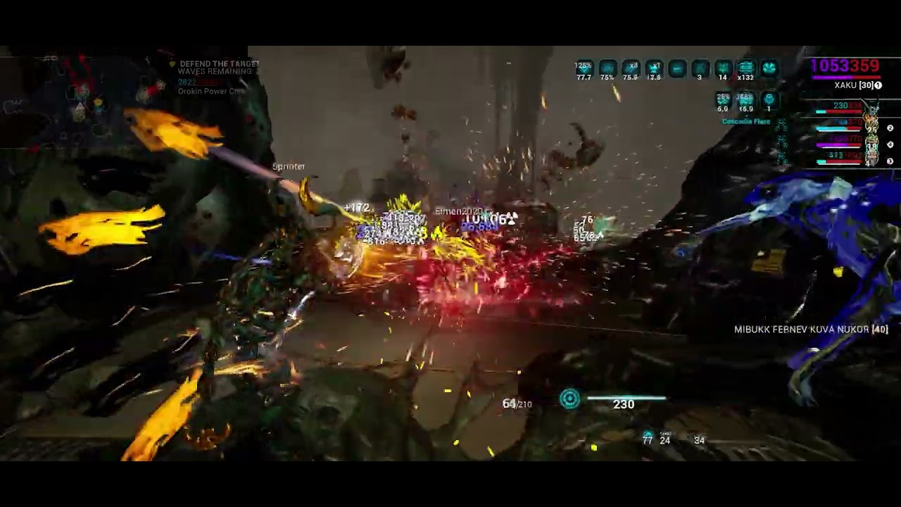 Warframe iOS -Steel Path Incursion Defense- iPhone 15 Pro Max - YouTube