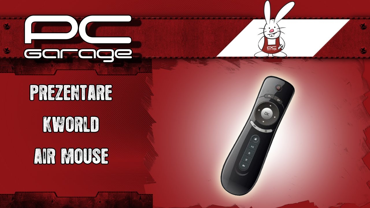 PC Garage - Prezentare Air Mouse KWorld - YouTube