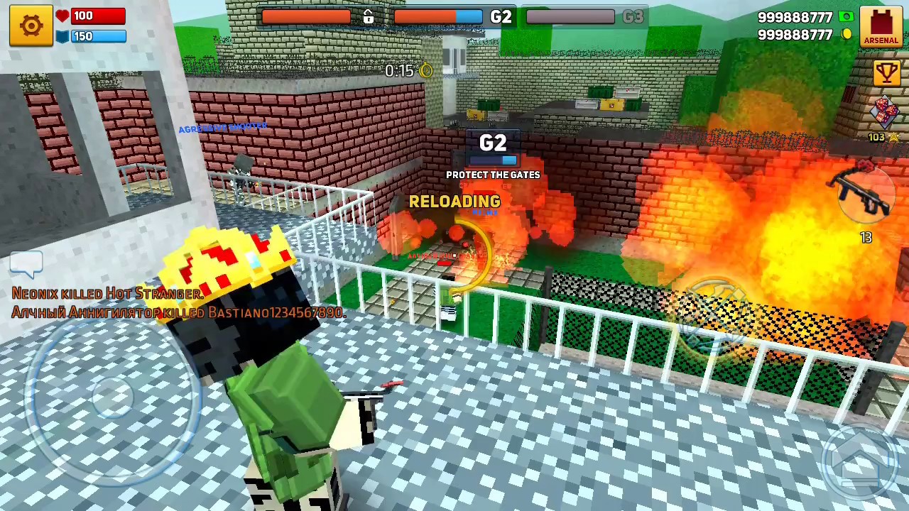 Block City Wars: Team Battle, Cop & Robbers - YouTube