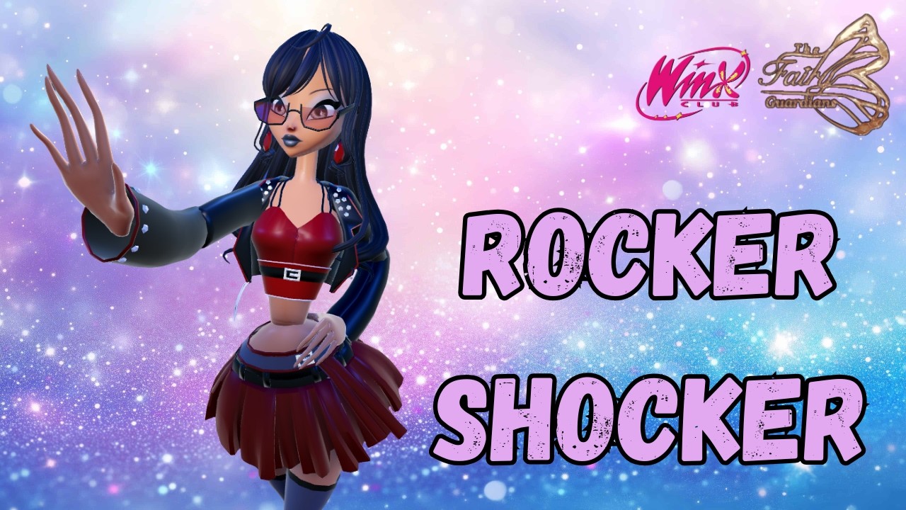 Rocker Shocker OC Outfit Showcase | Winx - The Fairy Guardians - YouTube