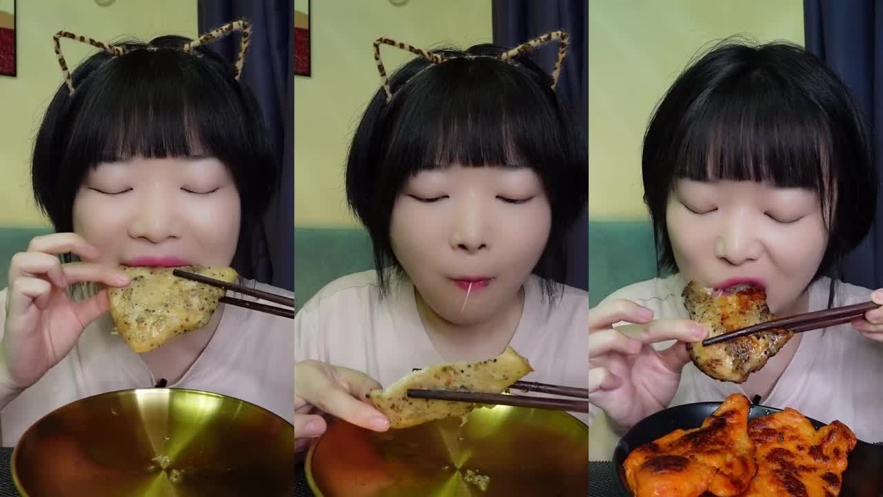 ASMR MUKBANG Spicy food Chili Yum Yum 87 - YouTube