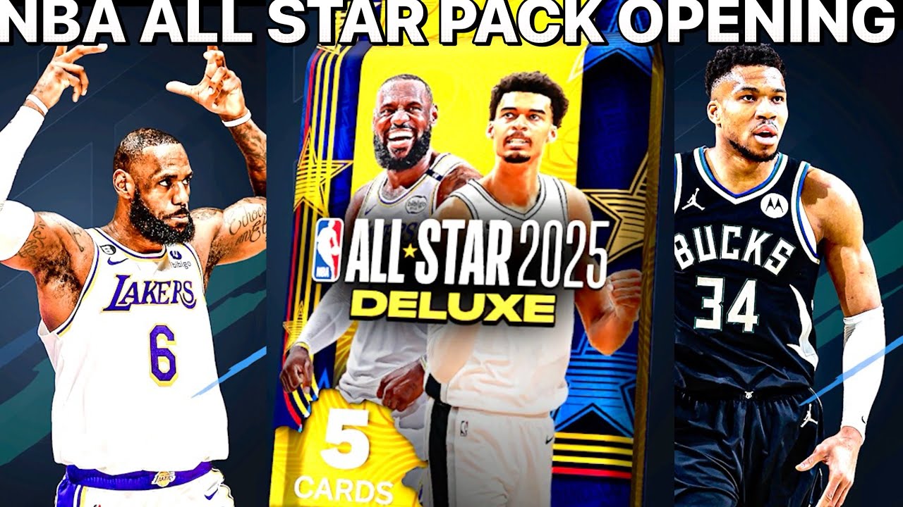NBA ALL STAR 2025 DELUXE 95+ PACK OPENING NBA 2K25 #shorts #nba2k25 ...