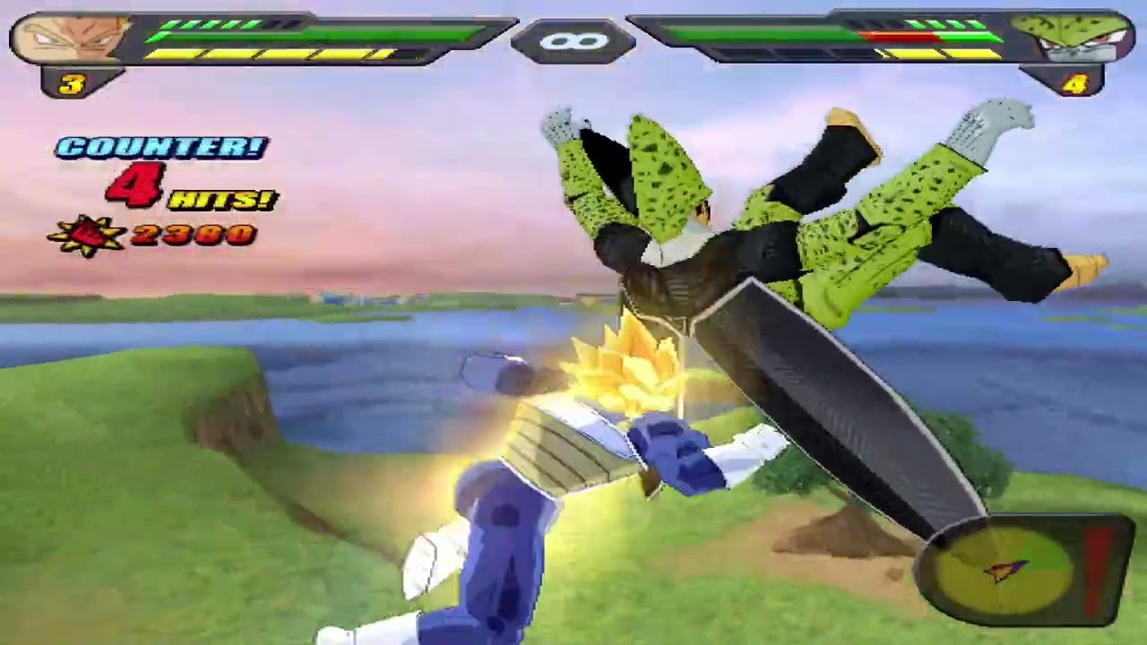 Vegeta Vs Perfect Cell [DBZ: Budokai Tenkaichi 2] - YouTube