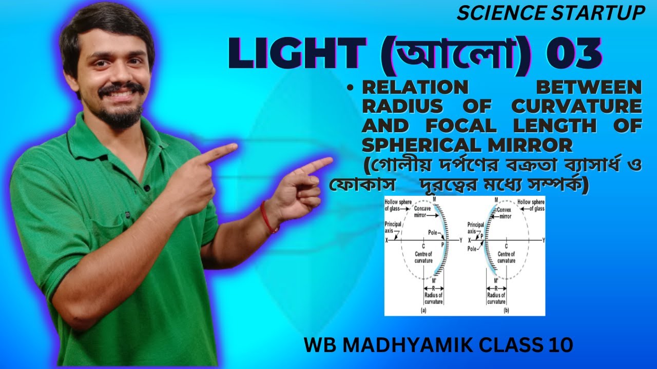 Relation between r and f |LIGHT|west Bengal board class 10 chapter 5 ...