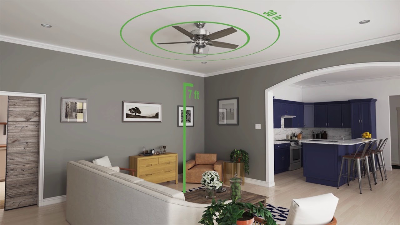 Hunter Getting Started Choosing and Installing Your Fan - YouTube