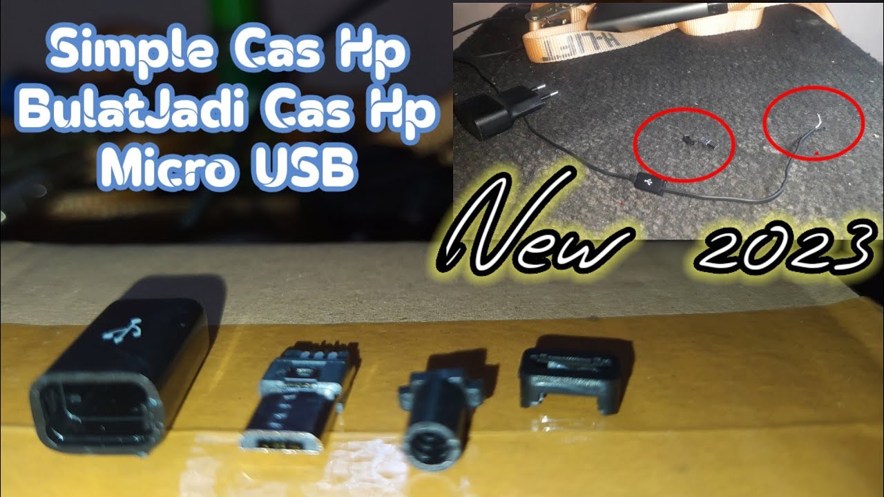 Cara terbaru merubah Cas Hp Model Lama,Jadi Cas Hp Model Micro USB ...