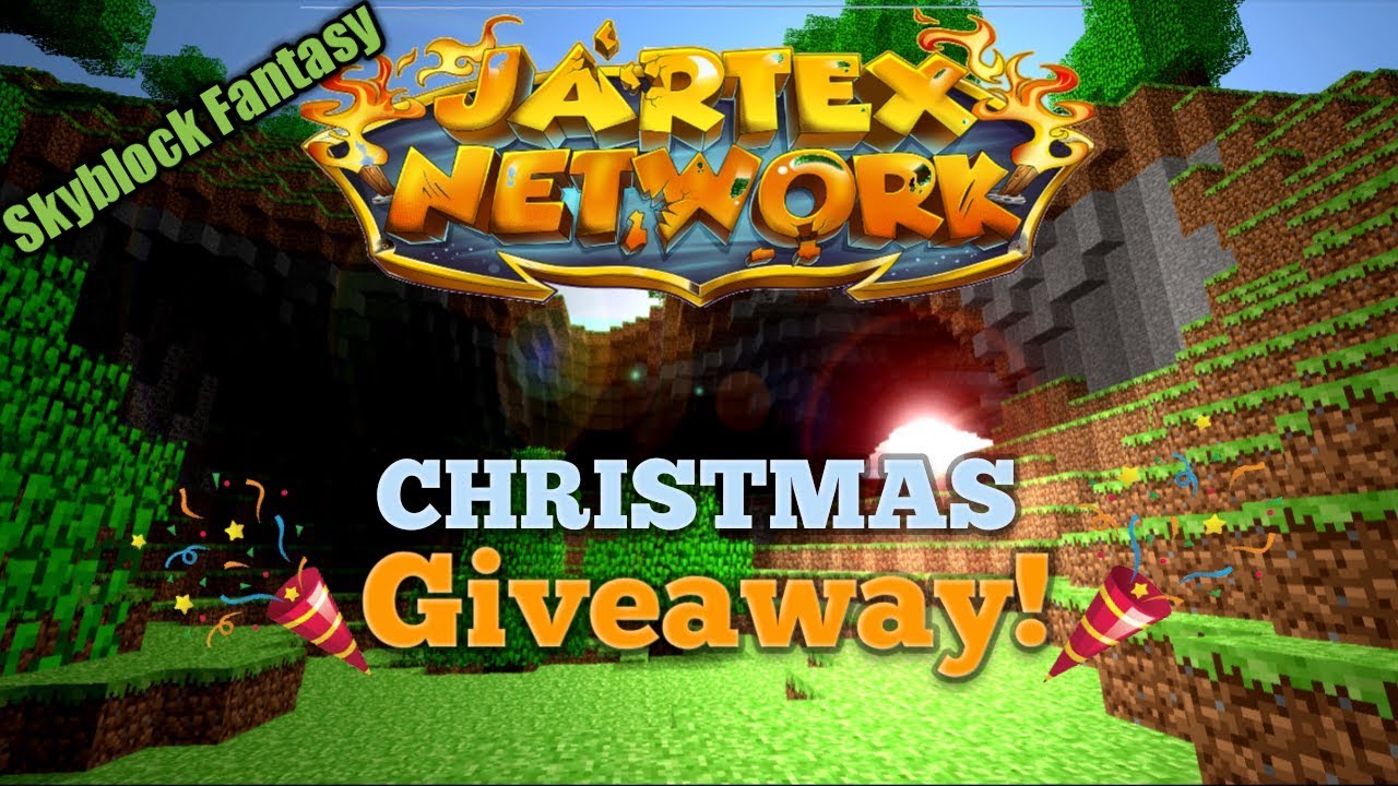 JartexNetwork Skyblock Fantasy Christmas Giveaway🎁 - YouTube