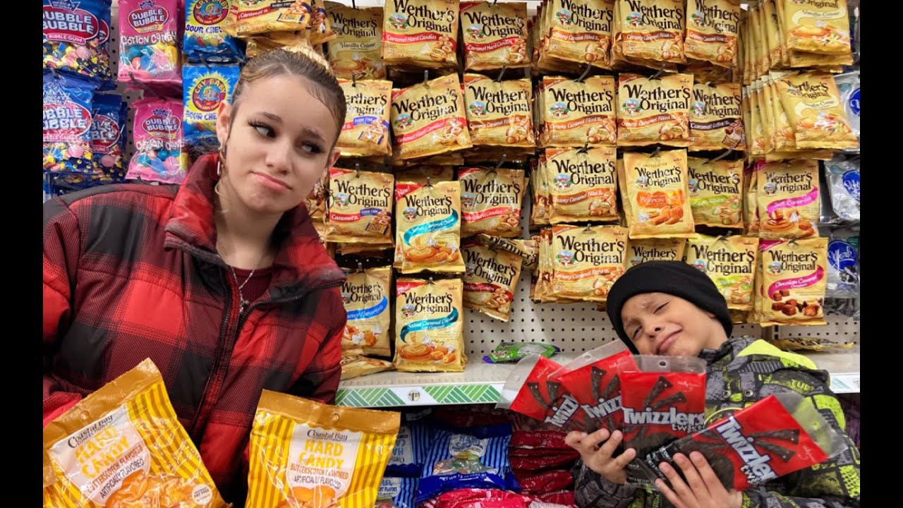 My kids try "OLD PEOPLE CANDY" !! hilarious reactions - YouTube