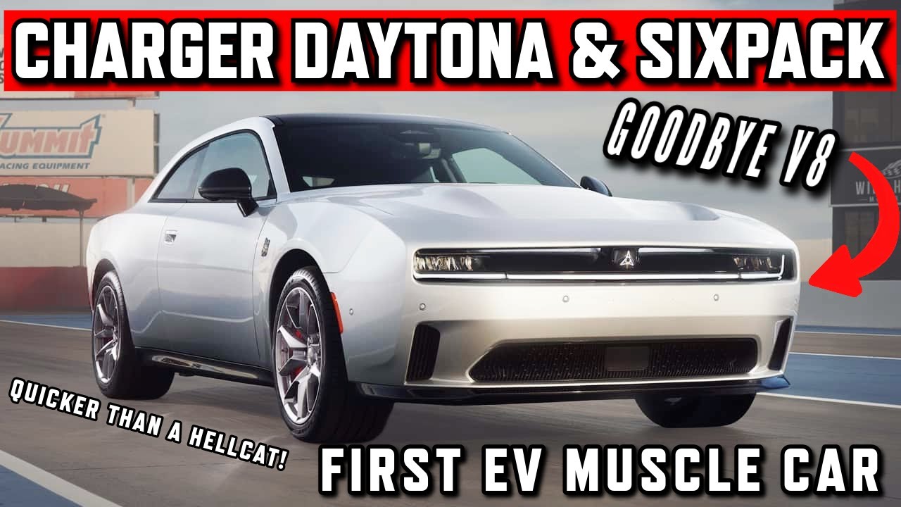 2024 DODGE CHARGER DAYTONA (EV) and CHARGER SIX PACK! EVERYTHING you ...