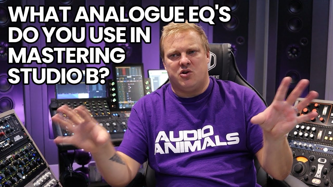 What Analogue EQ's Do You Use In Mastering Studio B? - YouTube