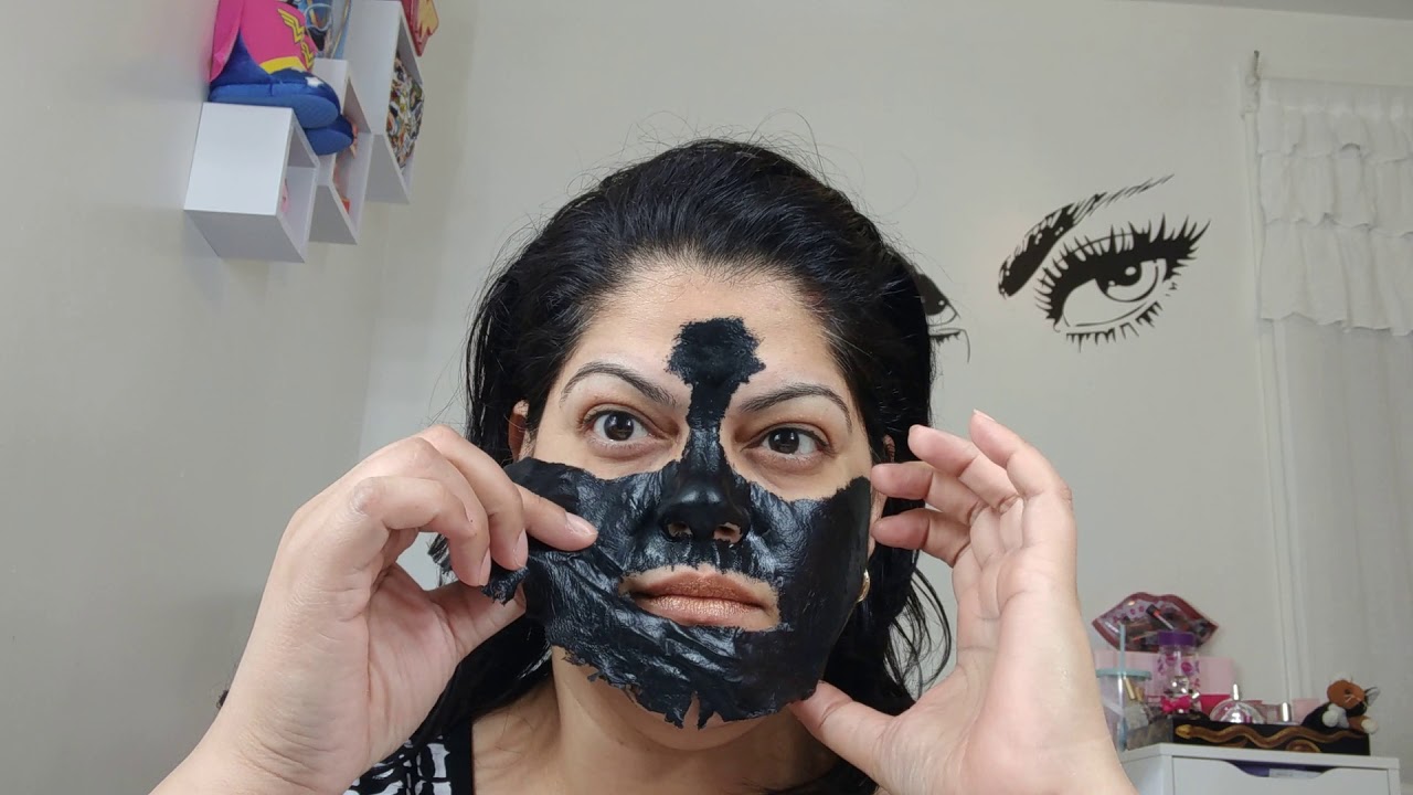 Charcoal Mask Fail - YouTube