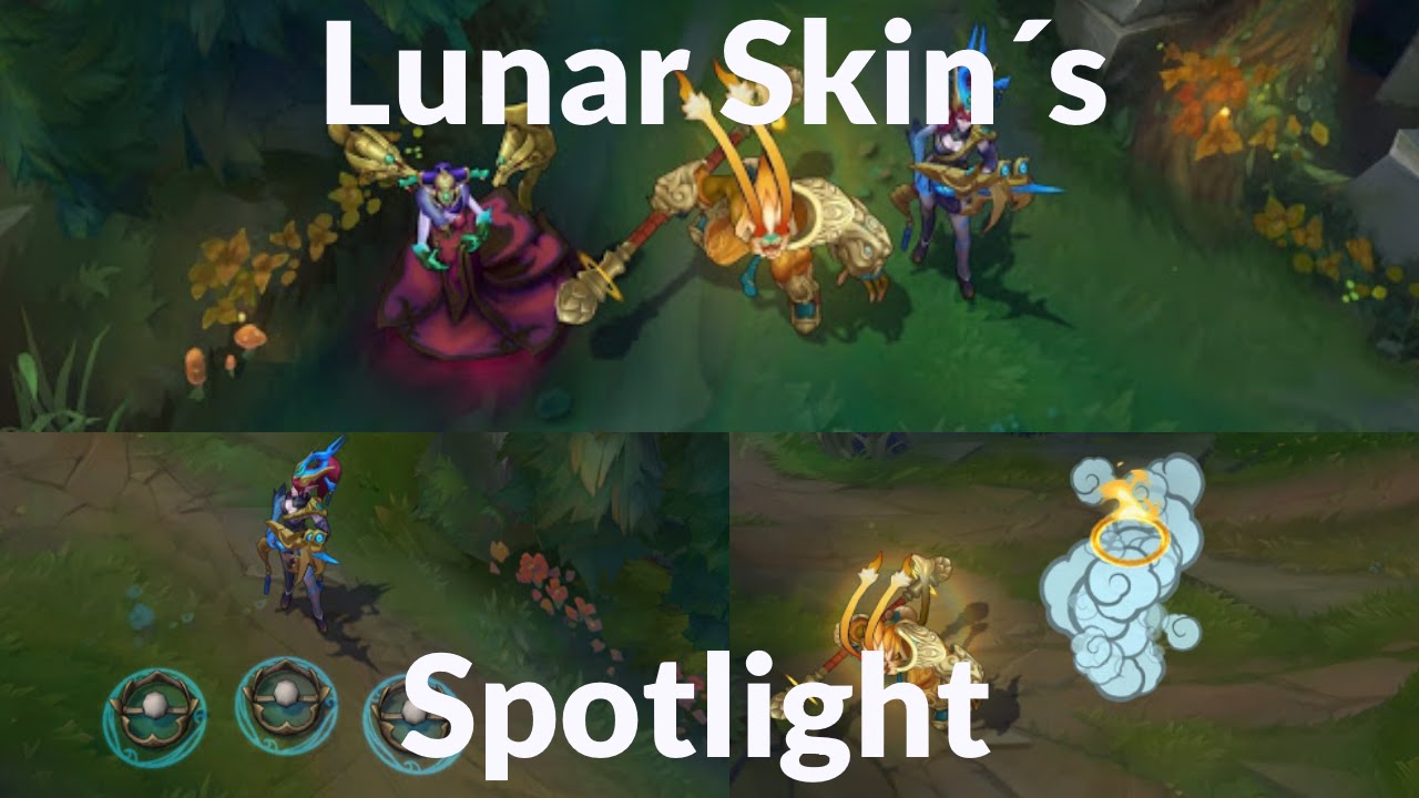 Radiant Wukong / Lunar Wraith Caitlyn / Lunar Wraith Morgana SPOTLIGHT ...