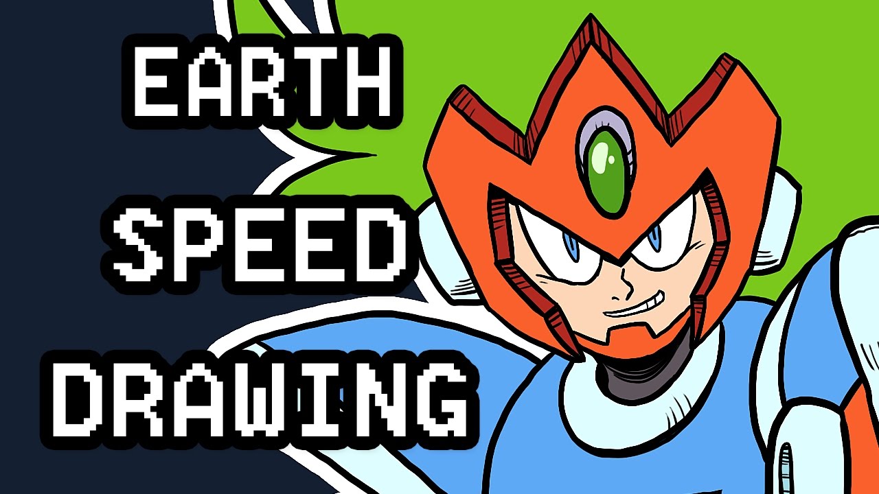 Speed Drawing - Earth - YouTube
