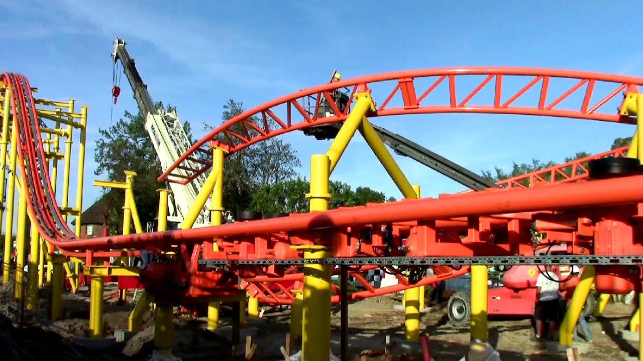 Rewind Racers construction update HD Adventure City - YouTube