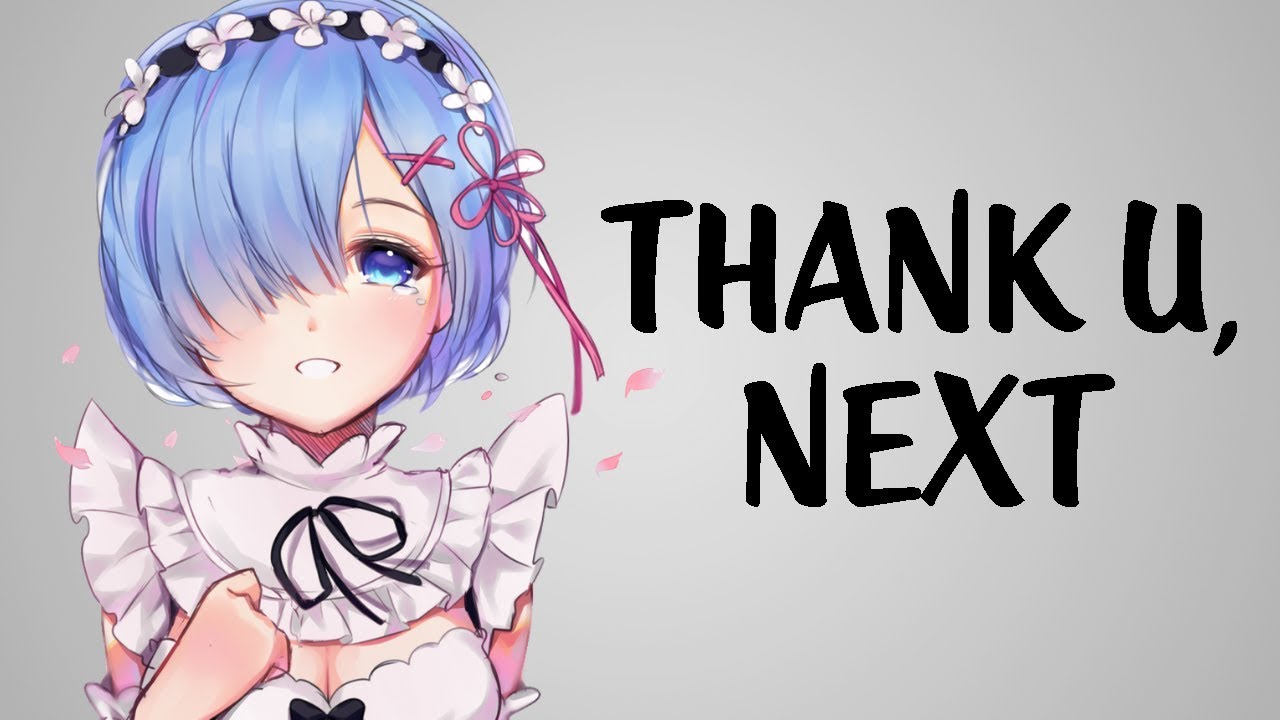 Nightcore - thank u, next // Lyrics - YouTube