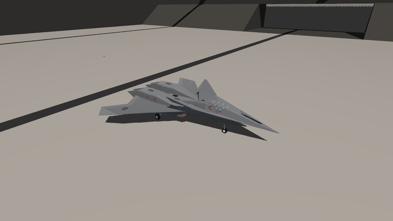 SimplePlanes - ADF-11F Raven (Final Demo) Still WIP. - YouTube