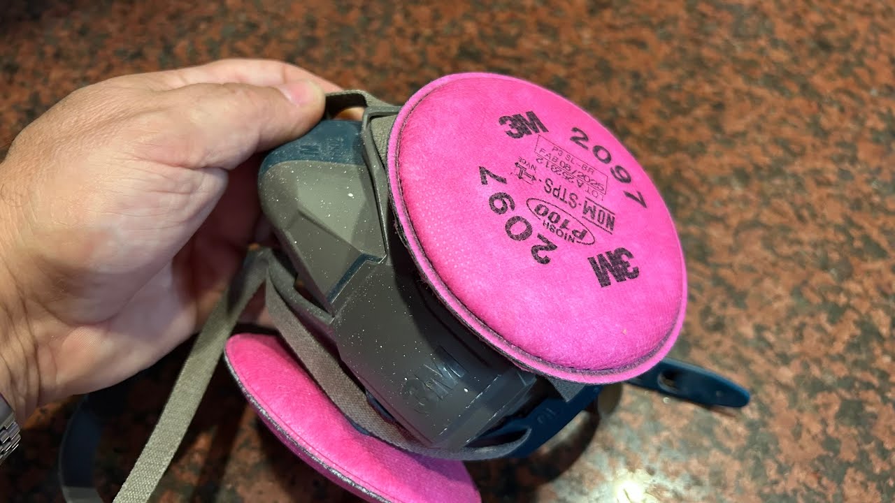 Checking Out These Replacement 3M P100 Respirator Filters - YouTube