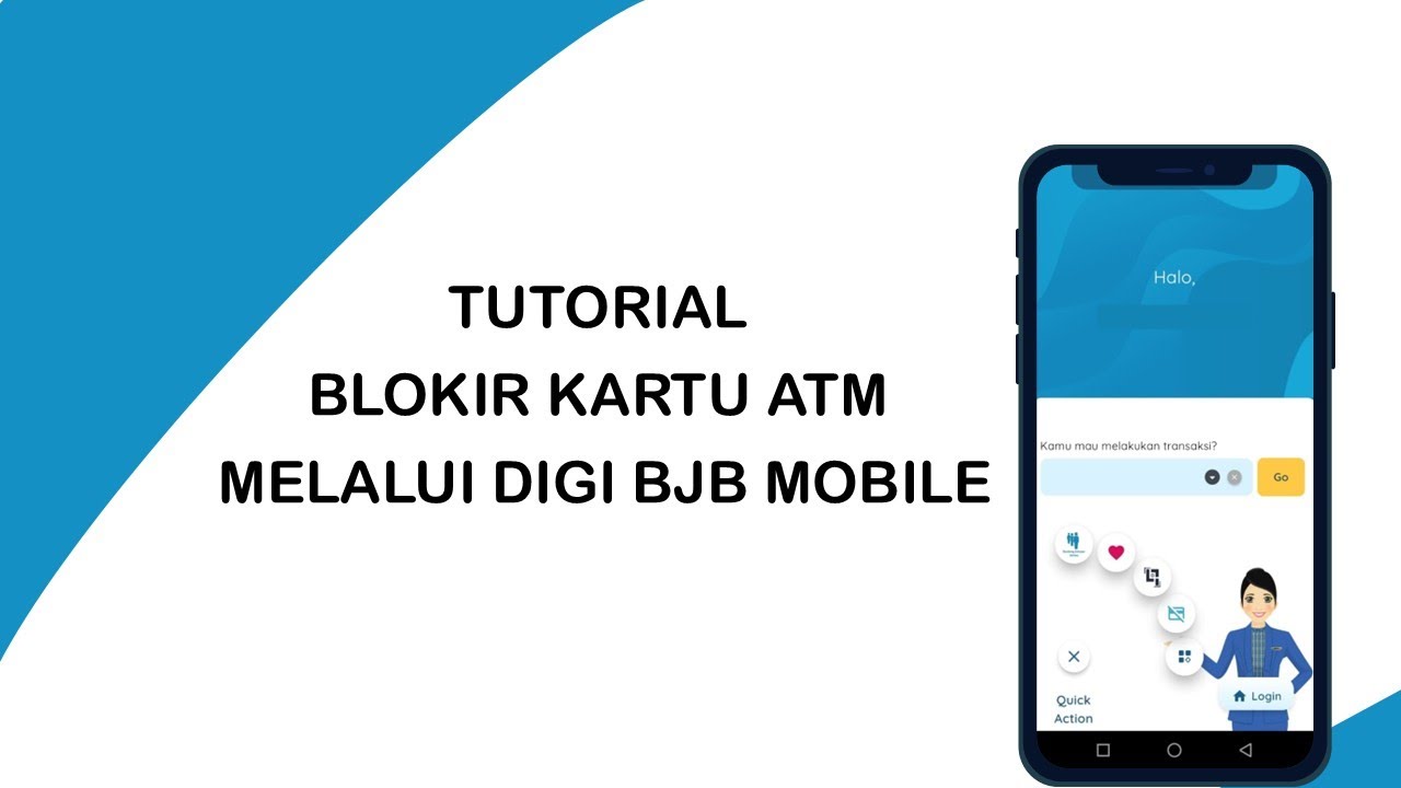TUTORIAL BLOKIR KARTU ATM BJB MELALUI BJB DIGI MOBILE - YouTube