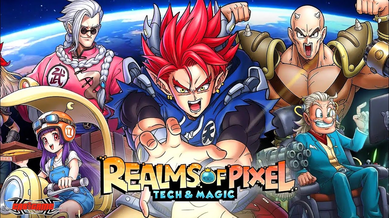Realms Of Pixel: Tech & Magic - Gameplay Android - YouTube