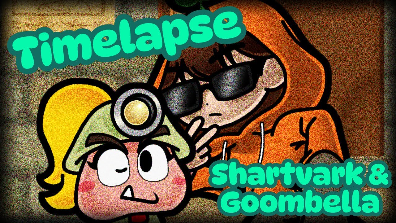 Timelapse | Shartvark & Goombella (TTYD Thumbnail) - YouTube
