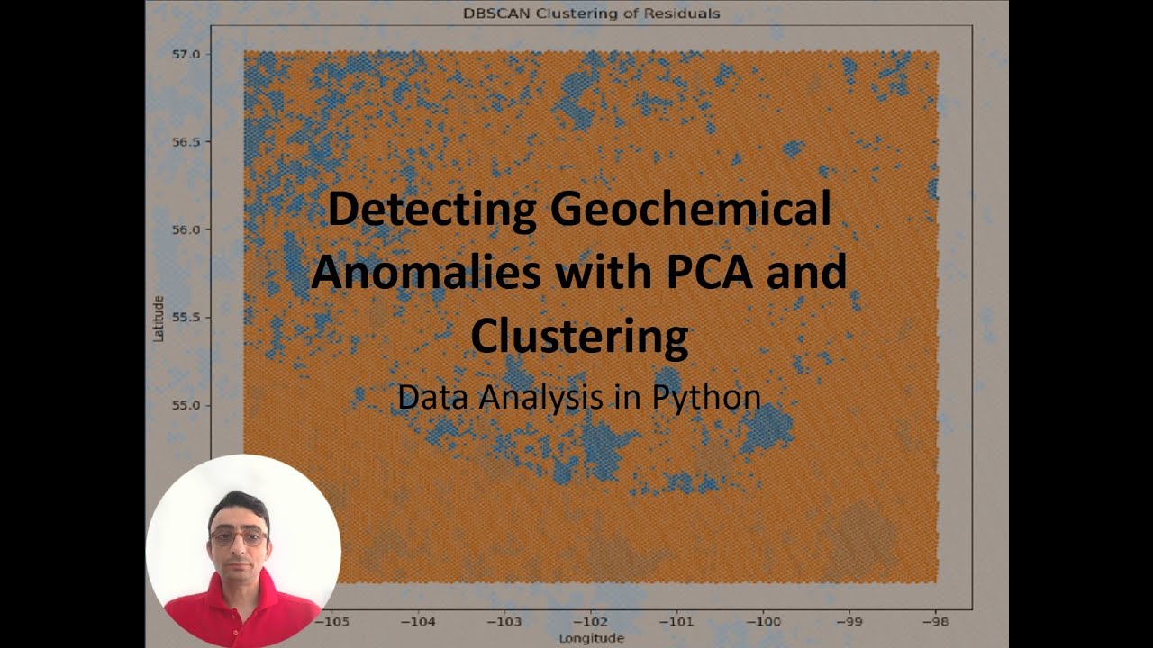 1- Geochemical Anomaly Detection Workflow Using Python | PCA, Regression, and DBSCAN Clustering ...