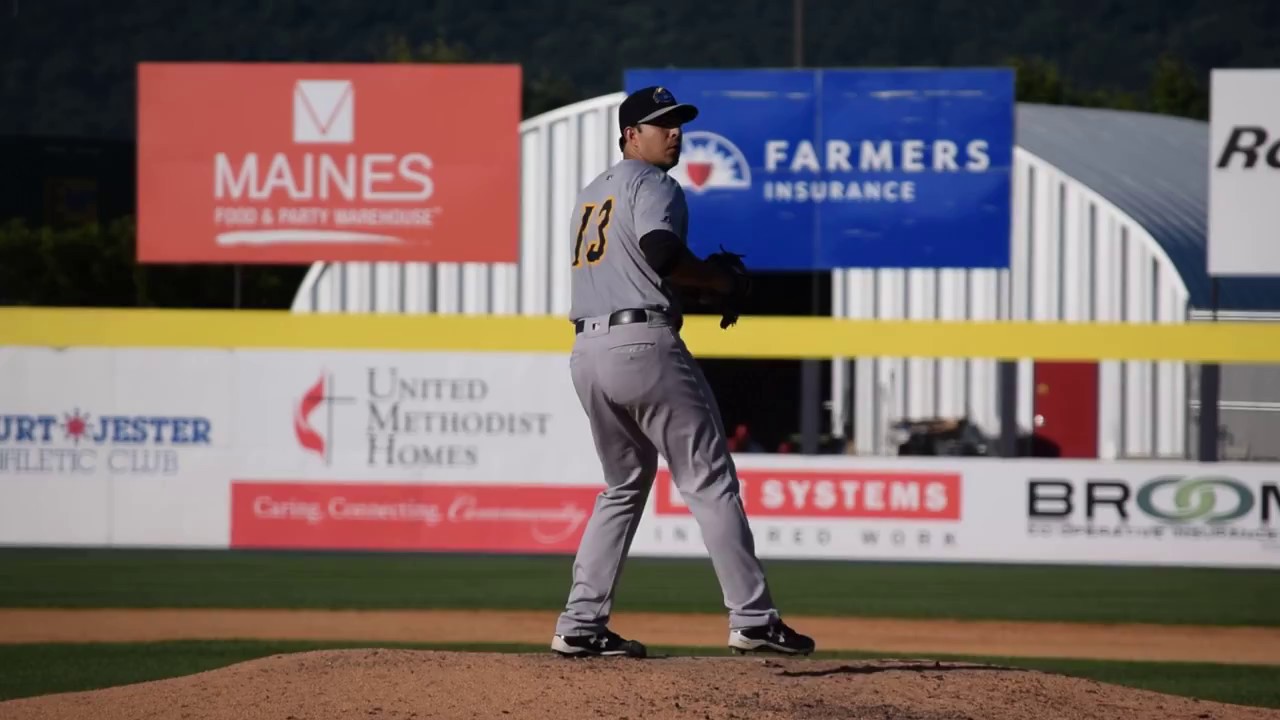 Yankees Daniel Camarena Pitching 8/3/17 HD - YouTube