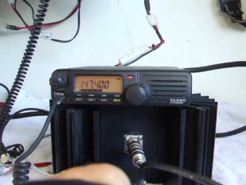 Prueba de audio y dtmf FT-2600 - YouTube