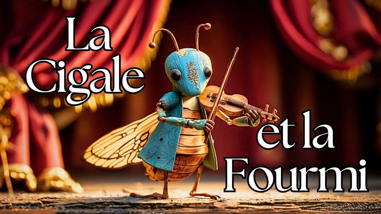 🎵 "La Cigale et la Fourmi", Fable de Jean de La Fontaine - Poésie en ...