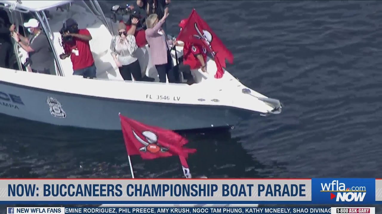 WATCH IT BACK: Buccaneers celebrate Super Bowl championship with boat ...