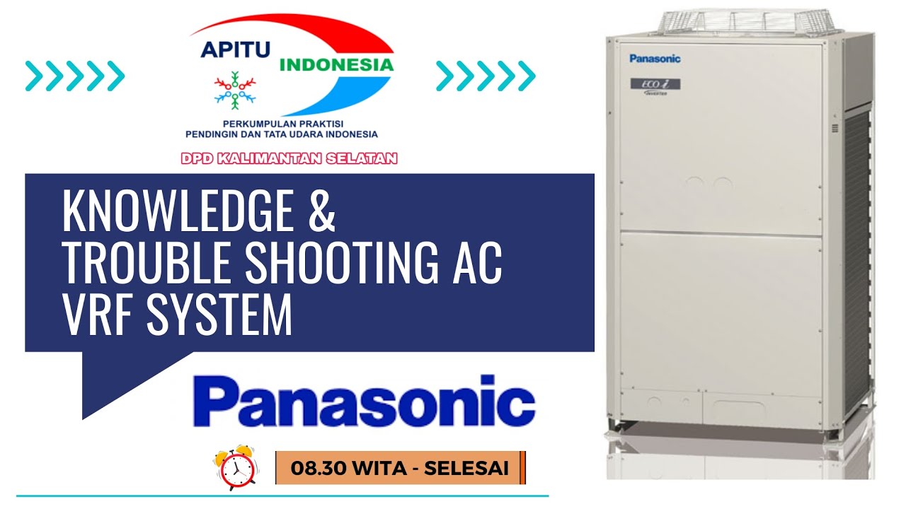 Training Knowledge dan Trouble Shooting AC VRF system Panasonic - YouTube