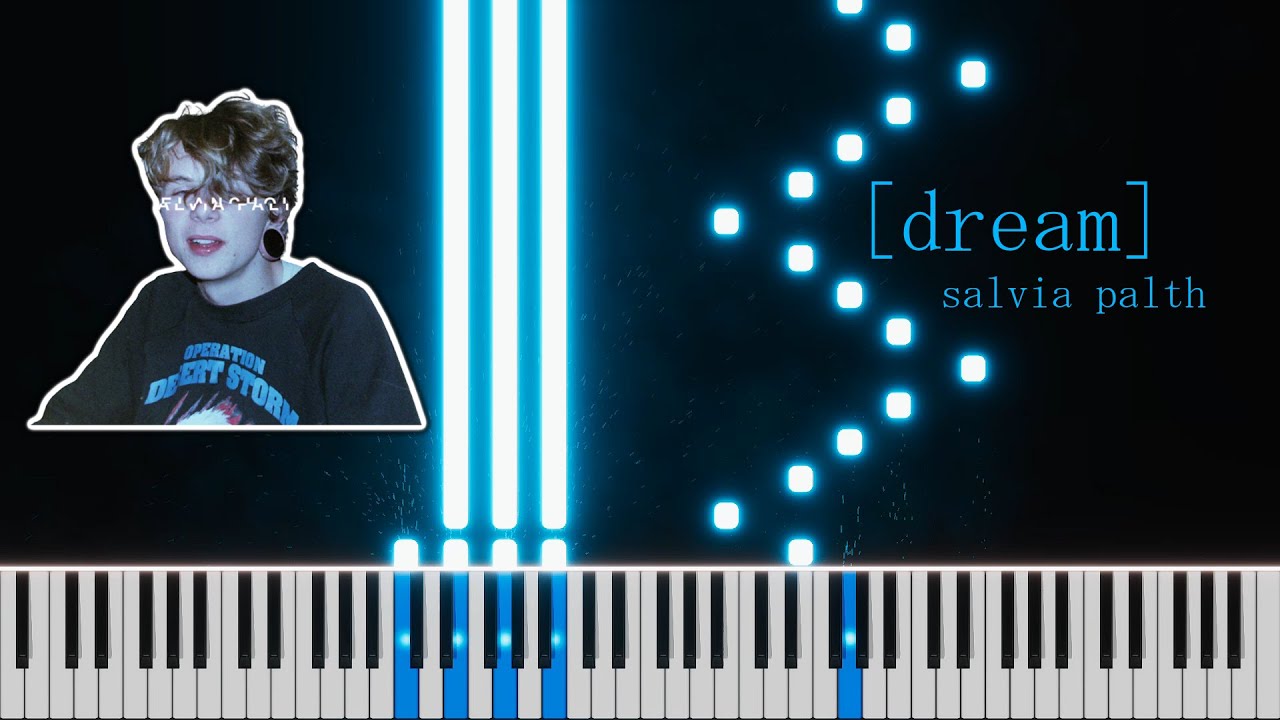 [dream] - Salvia Plath | EASY PIANO CHORDS TUTORIAL - YouTube