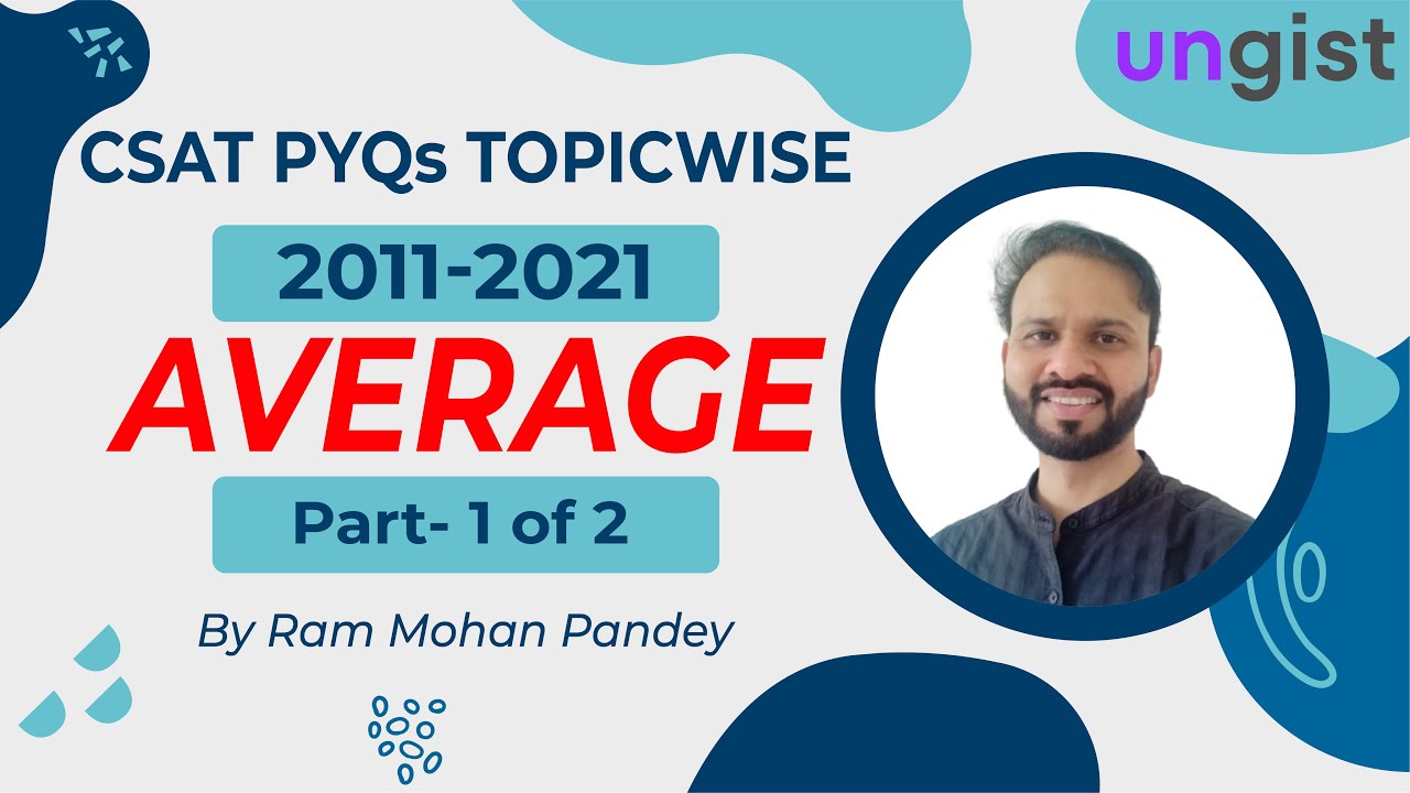 CSAT PYQ Topicwise | CSAT PYQ Solved | CSAT Average | CSAT PYQ analysis ...