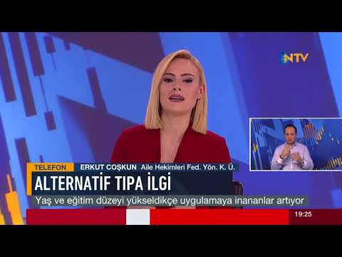 18.01.2017 NTV Erkut Coşkun AHEF'in Alternatif Tıp Araştırmasını Anlattı