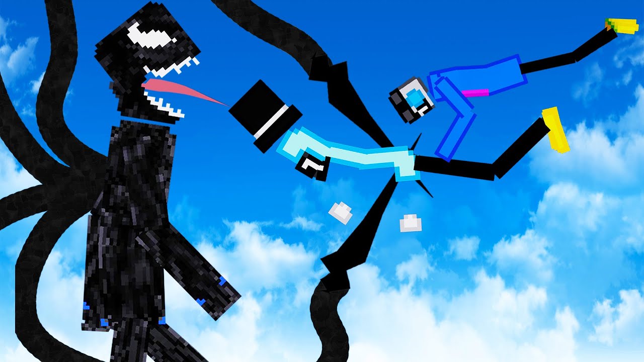 We Get Eaten by the Insane New Venom Symbiote Mod in People Playground ...