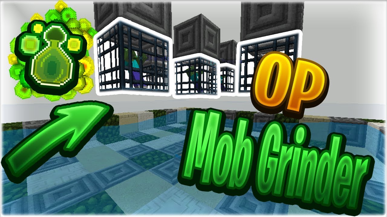 OP MOB GRINDER!!! - Minecraft Skyblock EP.1 (SkyBlockFun) - YouTube