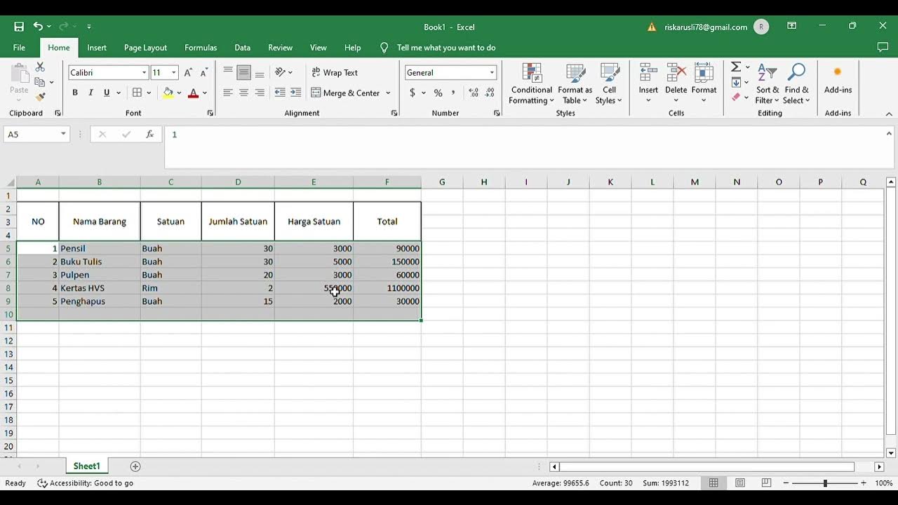 Tutorial Excel - YouTube