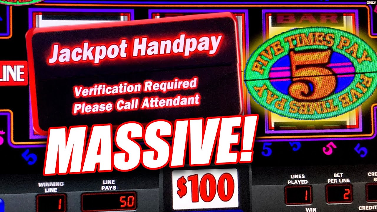 ANOTHER HIGH LIMIT SESSION ON 5 TIMES PAY ★ JACKPOT HANDPAY WNNER ON ...
