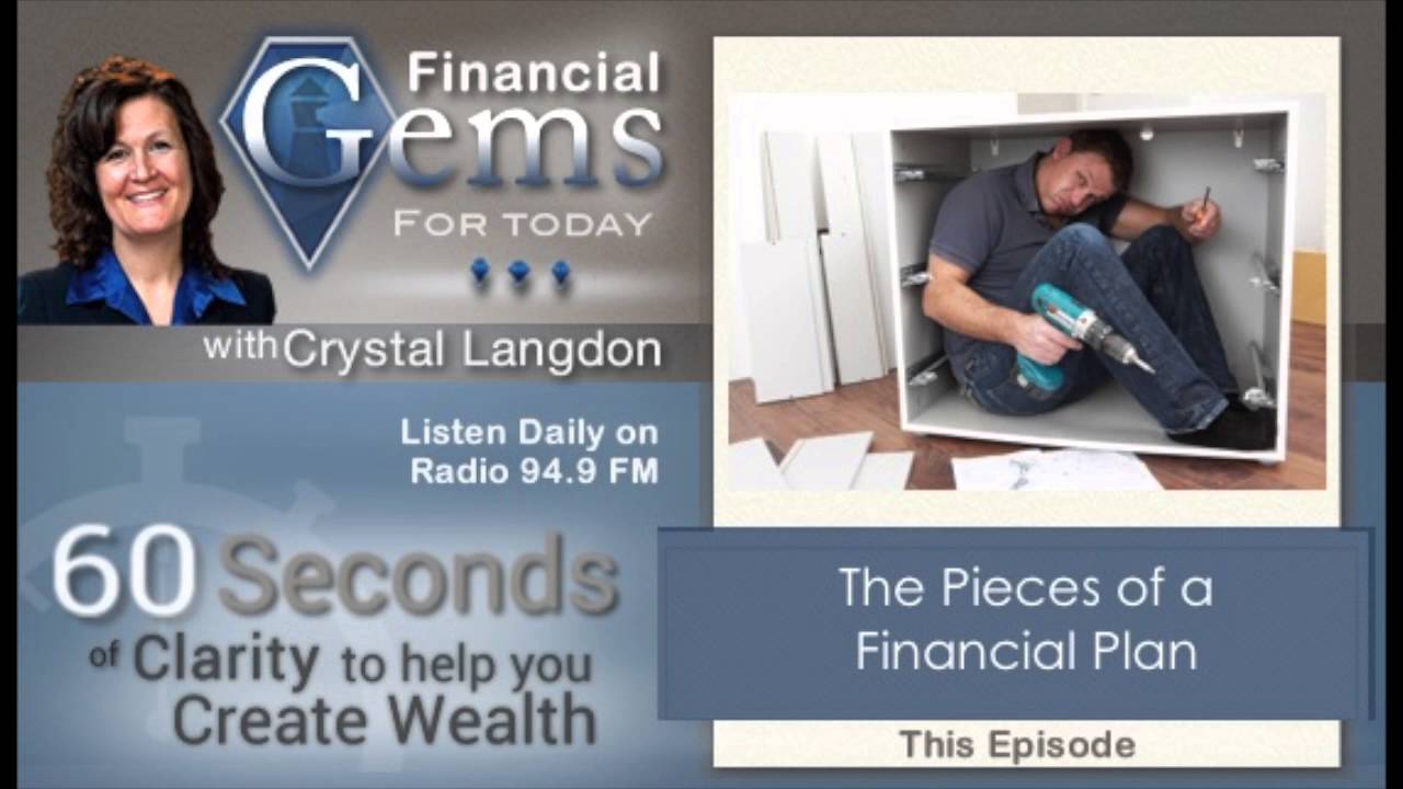 Today's Financial Gem: The Pieces of a Financial Plan - YouTube