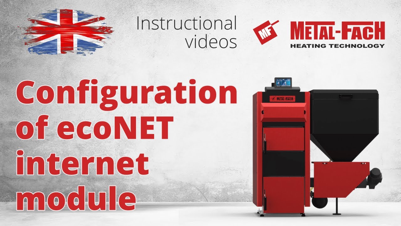Configuration of ecoNET internet module - YouTube