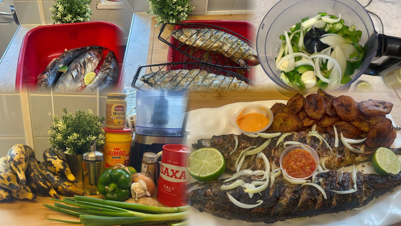 Le poisson 🐟 Moseka Chinchard ( Thomson) au barbecue le meilleur ...